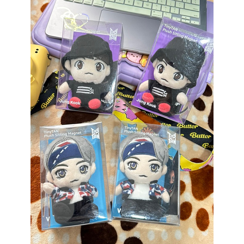BTS TinyTAN FLUSH SITTING MAGNET [OFFICIAL] | Shopee Philippines