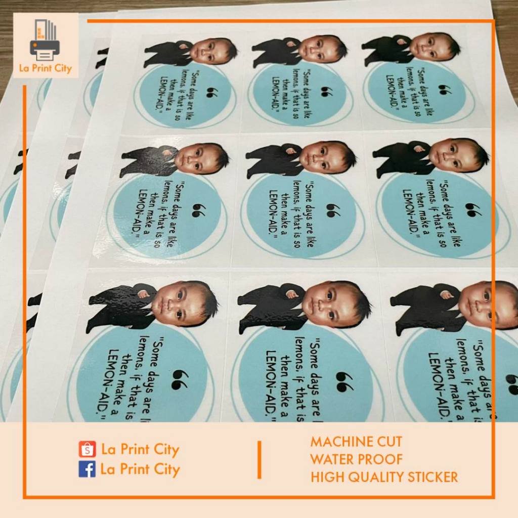 Customize Sticker Label - Product Labels and Giveaways (Print and Cut ...