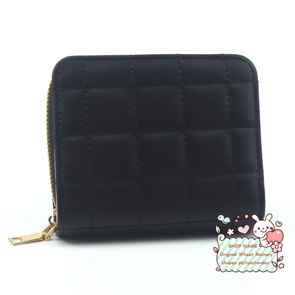 Korean Plain Design Fashion ladies 2in1 Mini Wallet Coin Wallet and ...