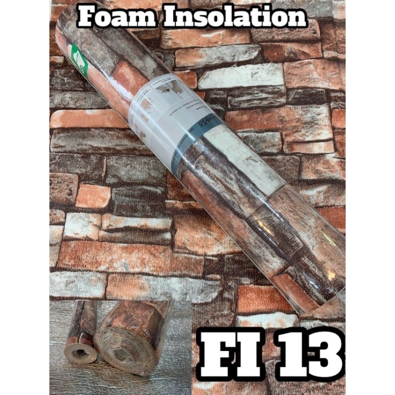 Aceking Wallpaper Foam Flax Linen Insulation Type Wallpaper PVC Self ...