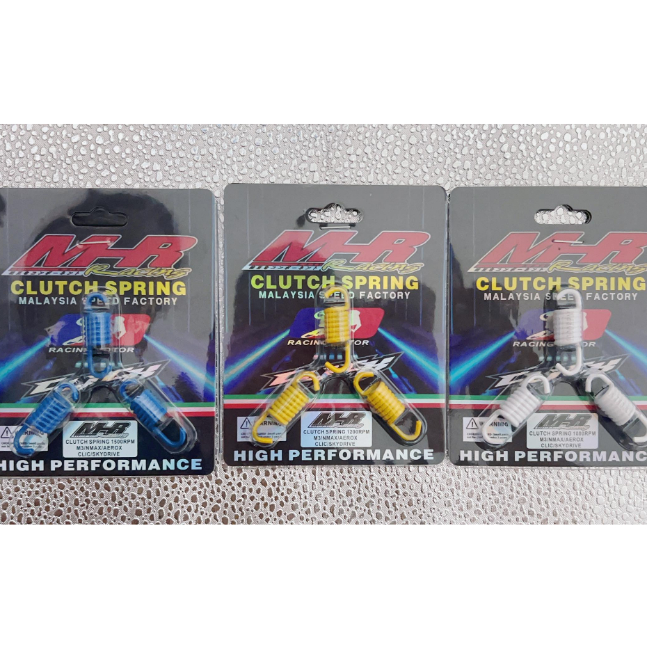 MHR CLUTCH SPRING M3/NMAX/AEROX/CLICK/SKYDRIVE (1000rpm/1200rpm/1500rpm ...