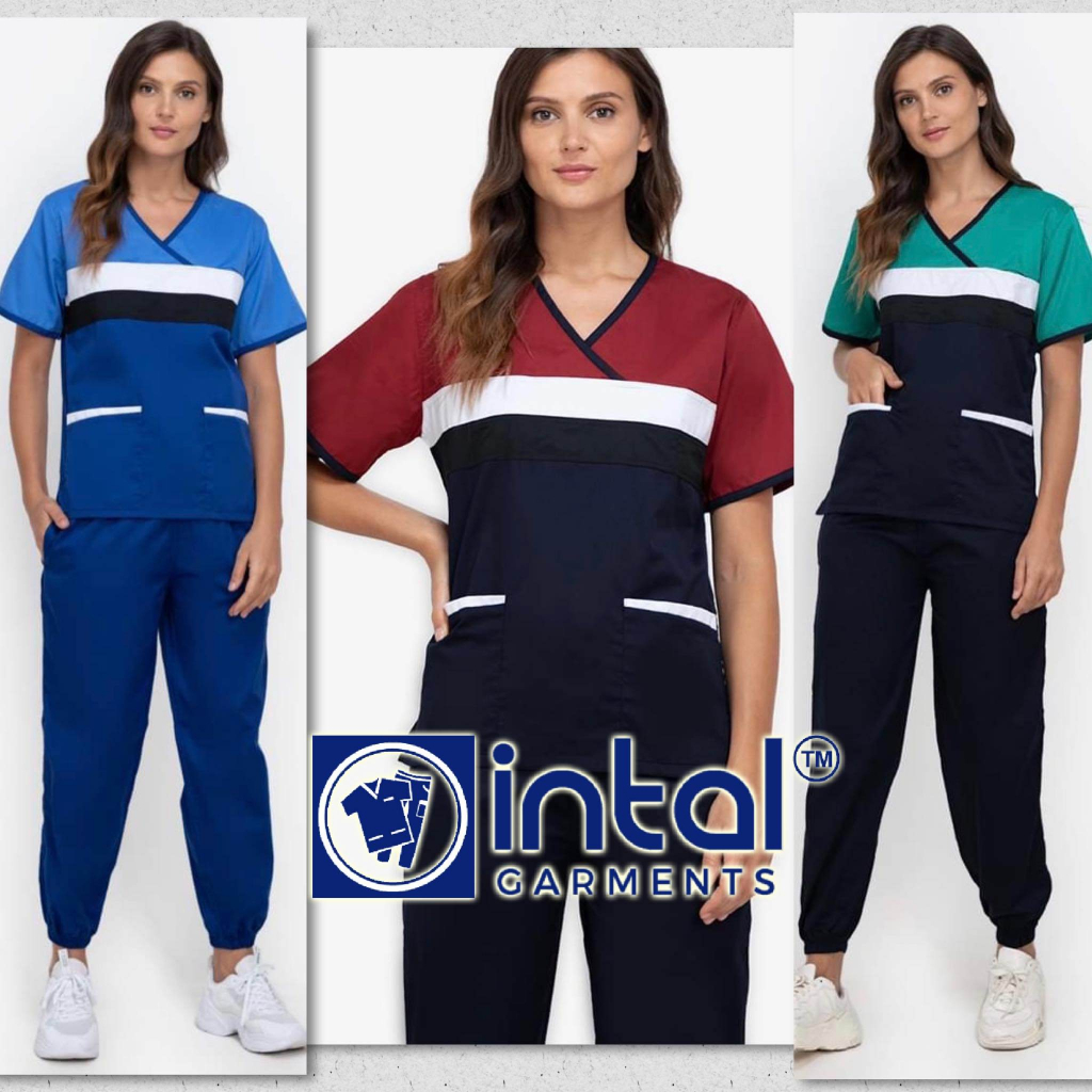INTAL SCRUBSUIT 04H JOGGER 4 Pocket Pants Premium Quality Overlap ...