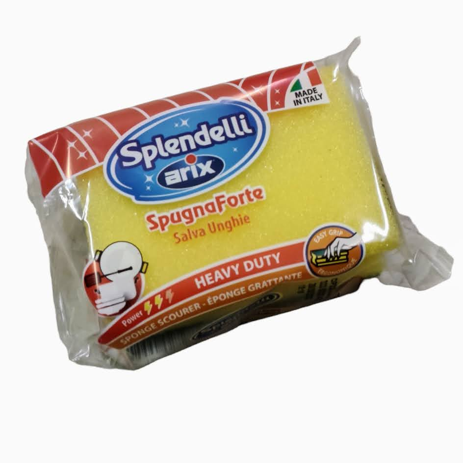 Arix Heavy Duty Sponge Scourer with Easy Grip Made in Italy | Shopee ...