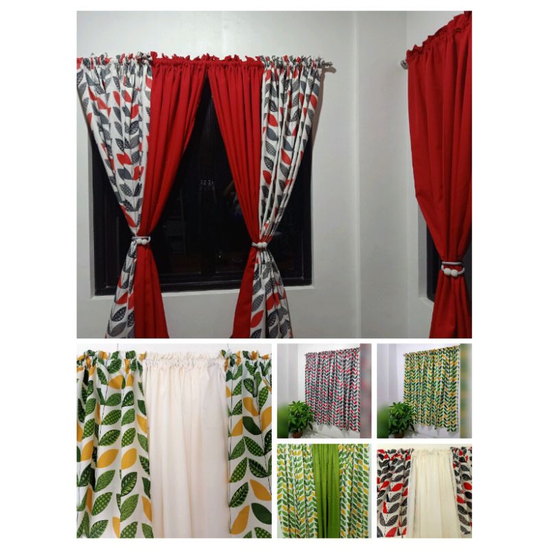 Ladyvine designs Non ring curtains and ref cover (geena fabric ...