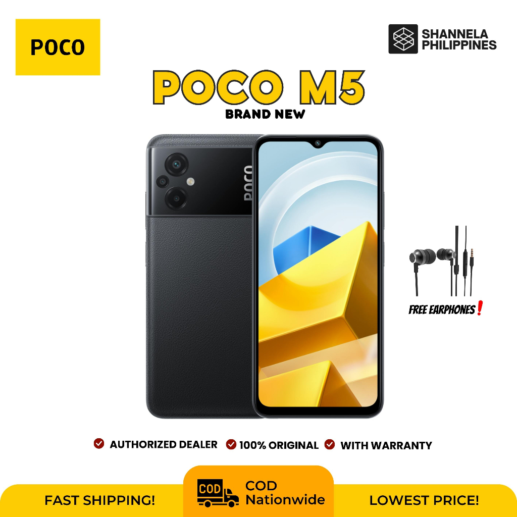 Xiaomi POCO M5 Smartphone | 6GB+128GB 6.58" Display | 5000mAh Battery ...
