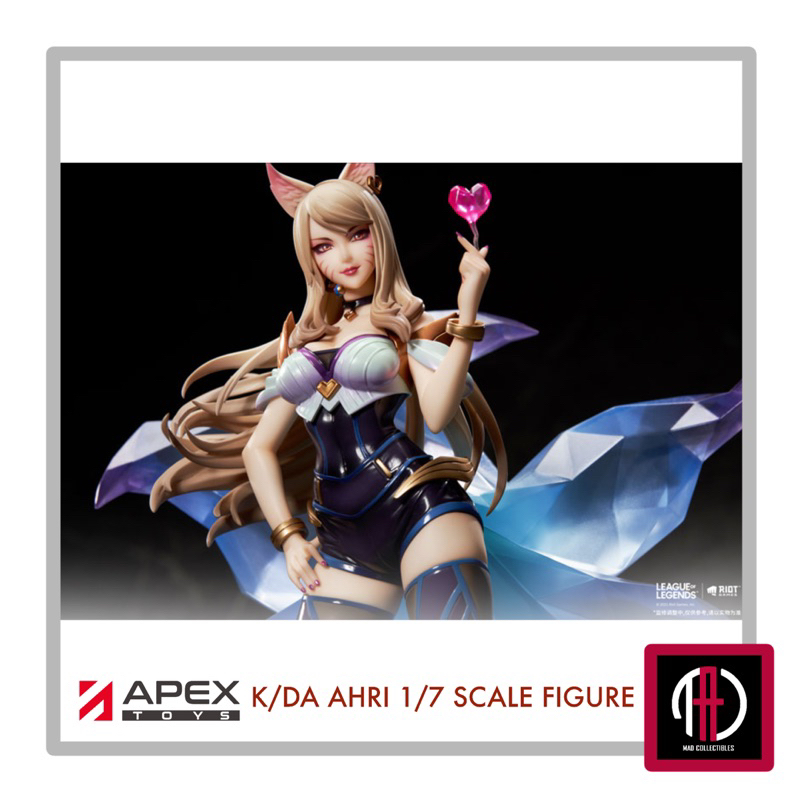 League of Legends - K/DA Ahri 1/7 Scale Complete Figure - APEX KDA ...