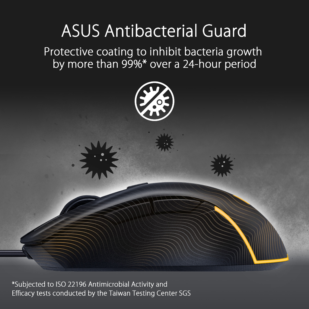 Asus TUF Gaming M3 Gen II 8000 DPI Dust & Water Resistance Ultralight ...