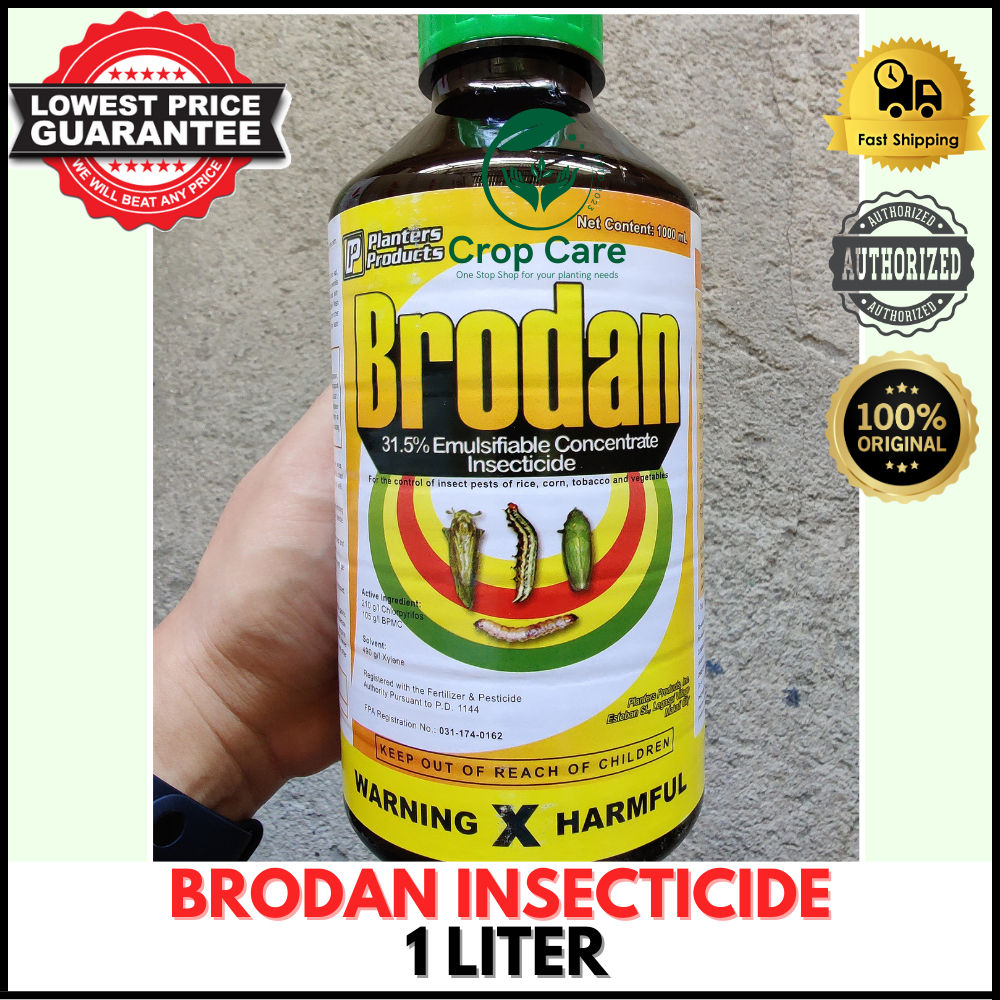 BRODAN INSECTICIDE 31.5% EC - CHLORPYRIFOS, BPMC - INSECT KILLER ...