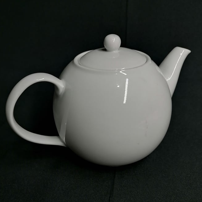all plain white round teapot minimalist ceramic japan uk surplus ...