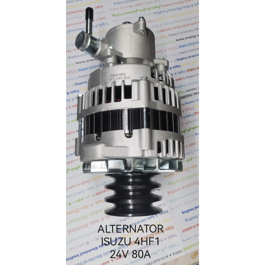 Alternator Isuzu 4HF1 (24V 80 Am) | Shopee Philippines