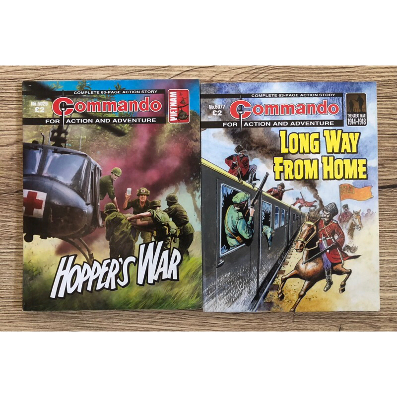 Commando Comics: For War and Action (Small Size) | Shopee Philippines