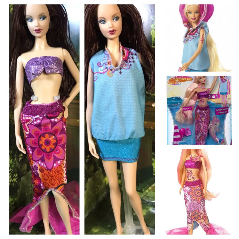 2010 barbie in mermaid tale merliah fashion outfit only in 5 or more ...