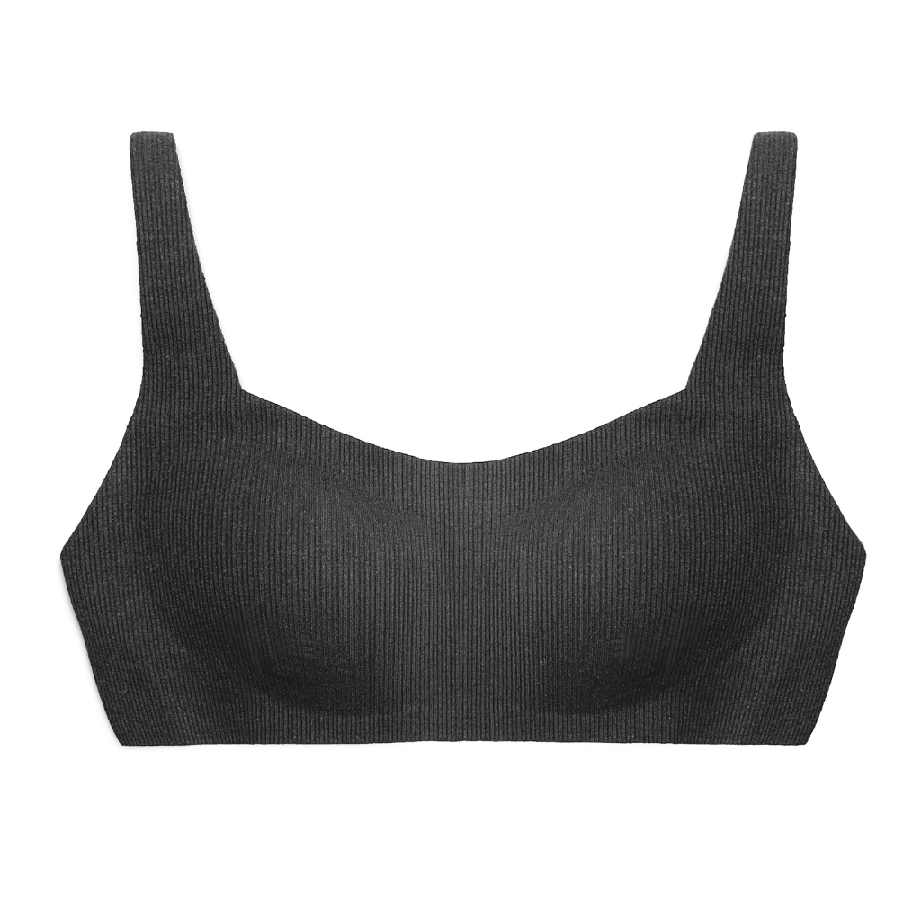 Abma Japanese Suji Bra Cotton version Square Collar Bra Seamless Bra ...