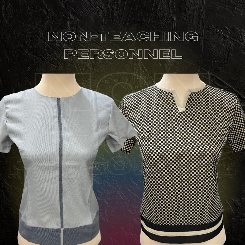 DepEd Ready To Wear (RTW) Blouse Female Non-Teaching Uniform with FREE ...