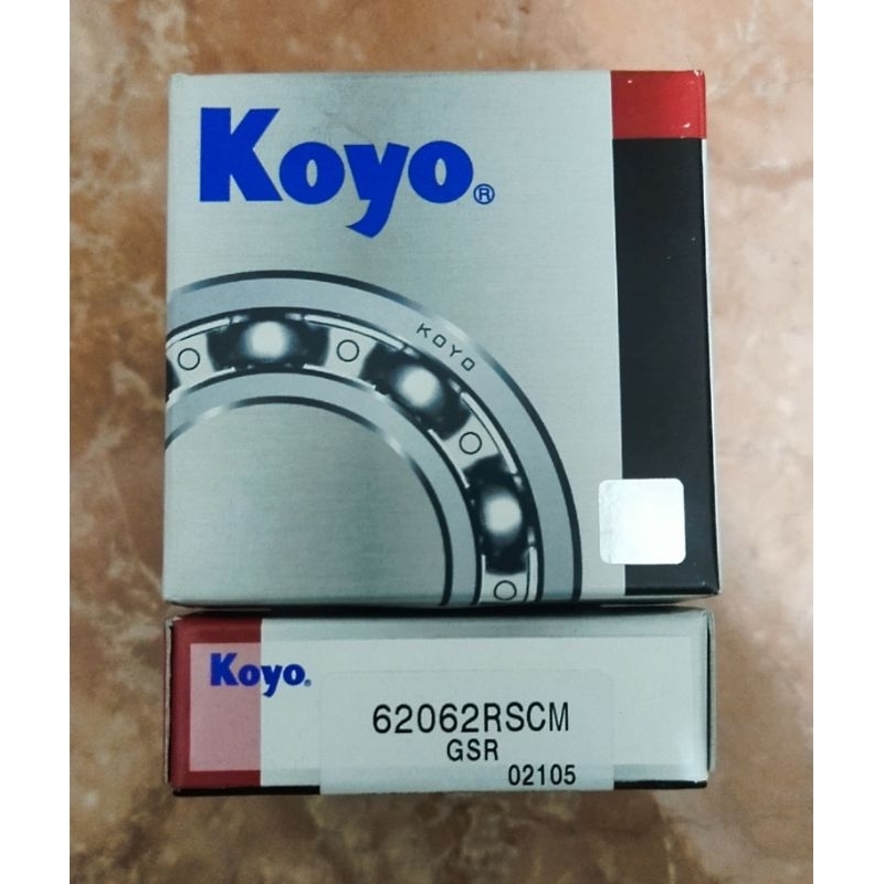 6206-2RS Koyo japan Bearing ( 30x62x16 ) | Shopee Philippines