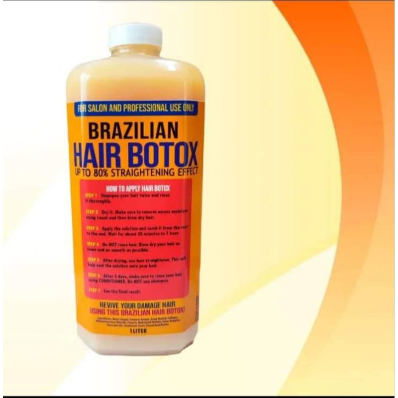 Brazilian hair botox up to 80% straightening (FREE 100ML) | Shopee ...