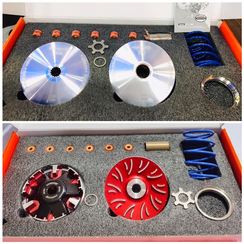 Pitsbike Racing Thunder CVT SYstem Pulley Set V4 Mio Sporty / Mio 100 ...