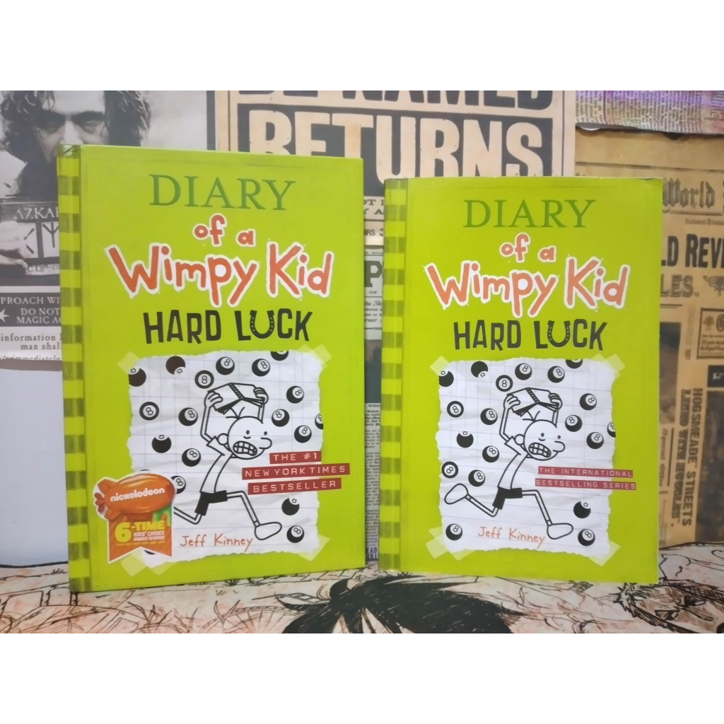 Diary of a Wimpy Kid #8: Hard Luck by Jeff Kinney (Hardcover and ...