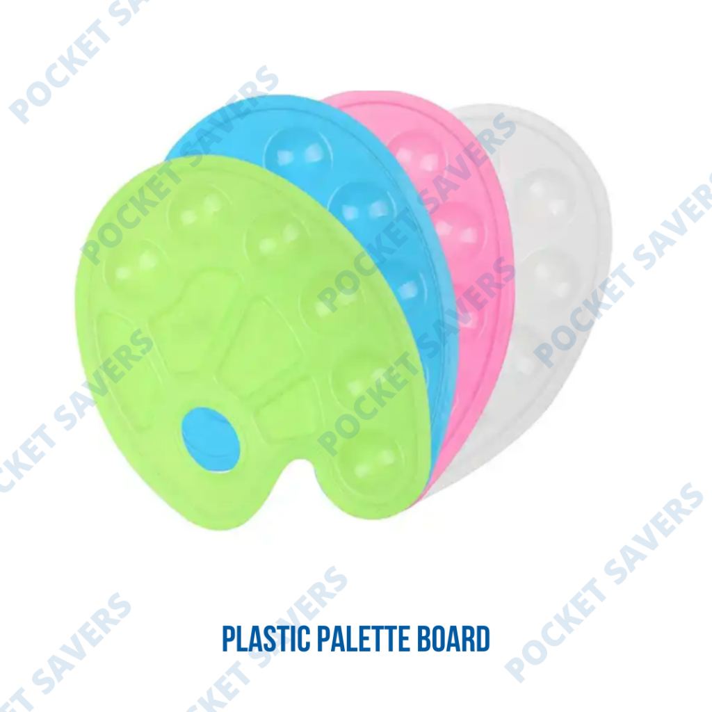 Plastic Palette Board (Mixing Paint Plate, Painting Panel) | Shopee ...