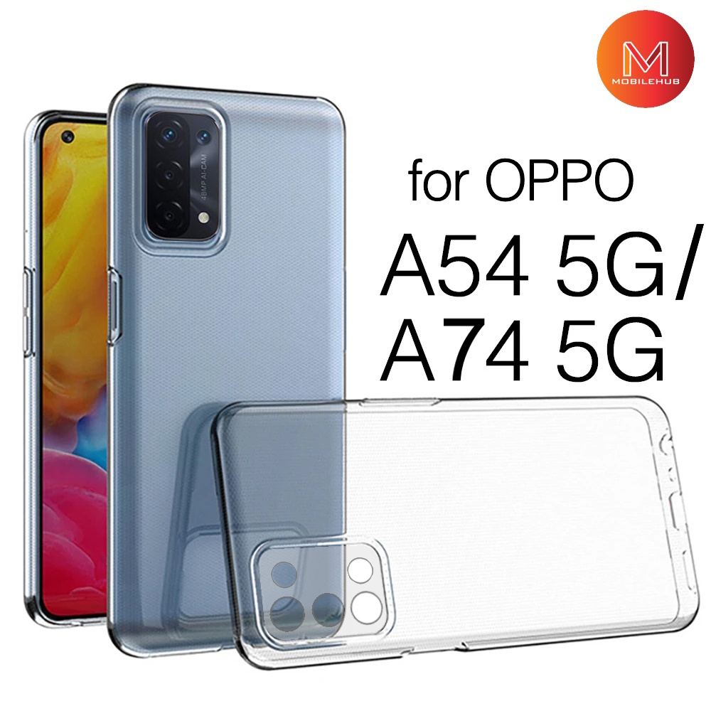 Oppo A54 5G / A74 5G German Import Drop Resistant Silicone Case (Clear ...