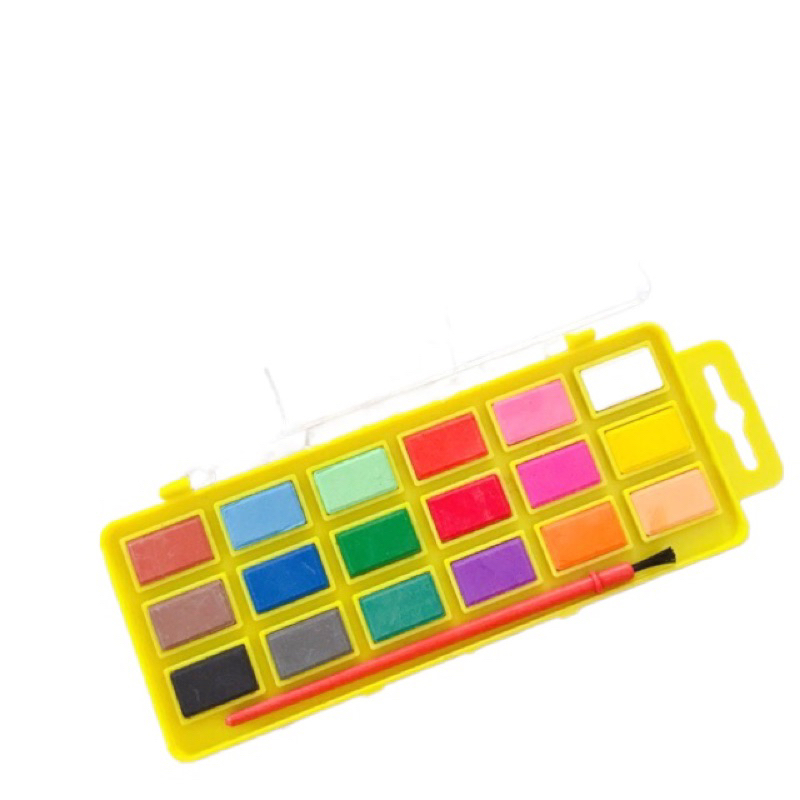 dmw Water colors 18pcs school supplies | Shopee Philippines