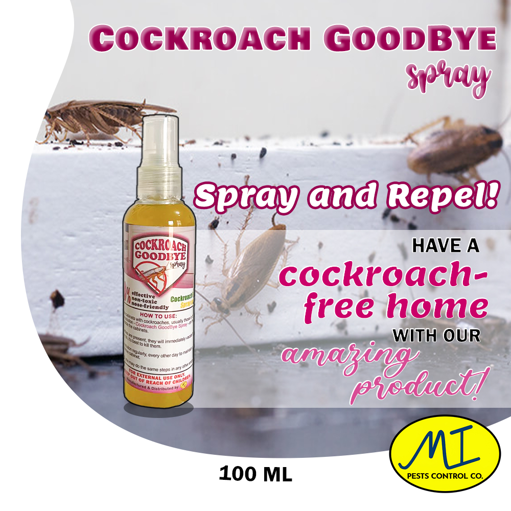 100 ML Cockroach GoodBye Spray // Pantaboy Ipis // cockroach repellant ...