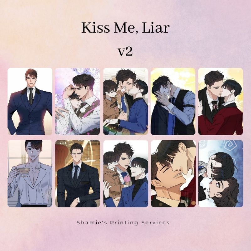 10 PCS. BL MANHWA PHOTOCARDS (PART 2) | Shopee Philippines