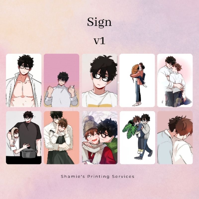 10 PCS. BL MANHWA PHOTOCARDS (PART 2) | Shopee Philippines