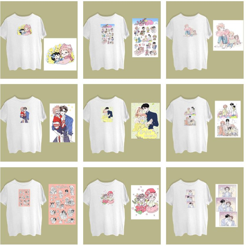 Manhwa Shirt | HOSIK's Story | SUBLIMATION | Shopee Philippines
