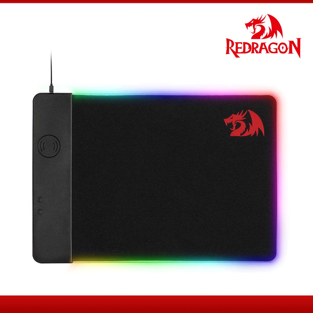 Redragon RGB Mouse Pad with Wireless Charging [P025] | Shopee Philippines