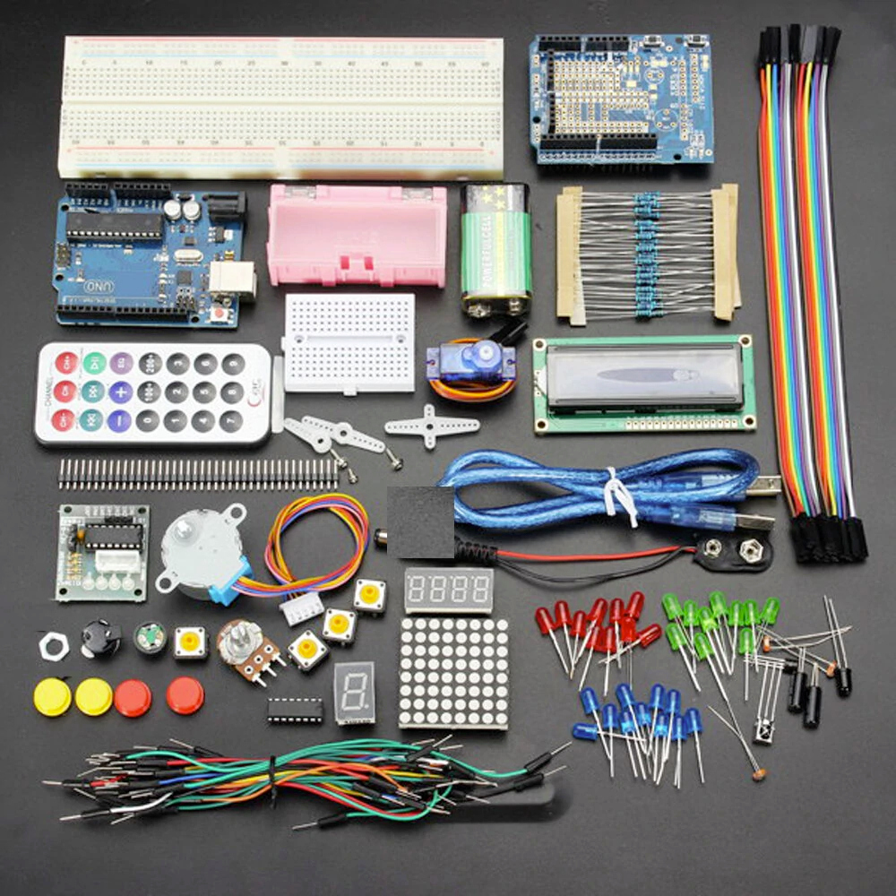 UNO R3 Beginner Advance Project Basic Learning Starter Kit for Arduino ...