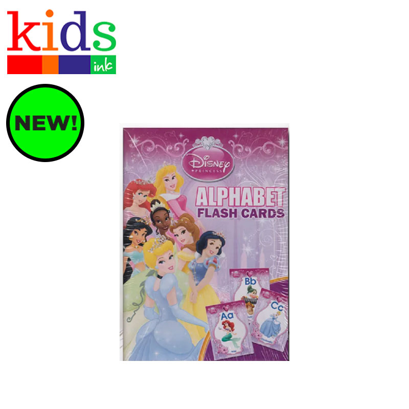 Disney Princess Alphabet Flash Cards - Kids Ink | Shopee Philippines