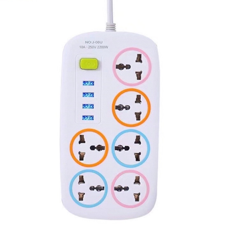 Extension Cord With Usb Port Power Strip High Power Multi Switch Socket Cable Length Socket