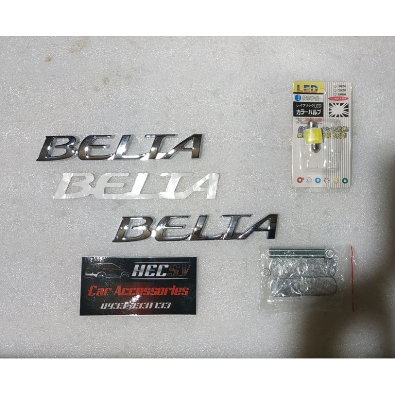 Belta Emblem Grill Vios Batman 2007 to 2013 2nd Gen 2008 2009 2010 2011 ...