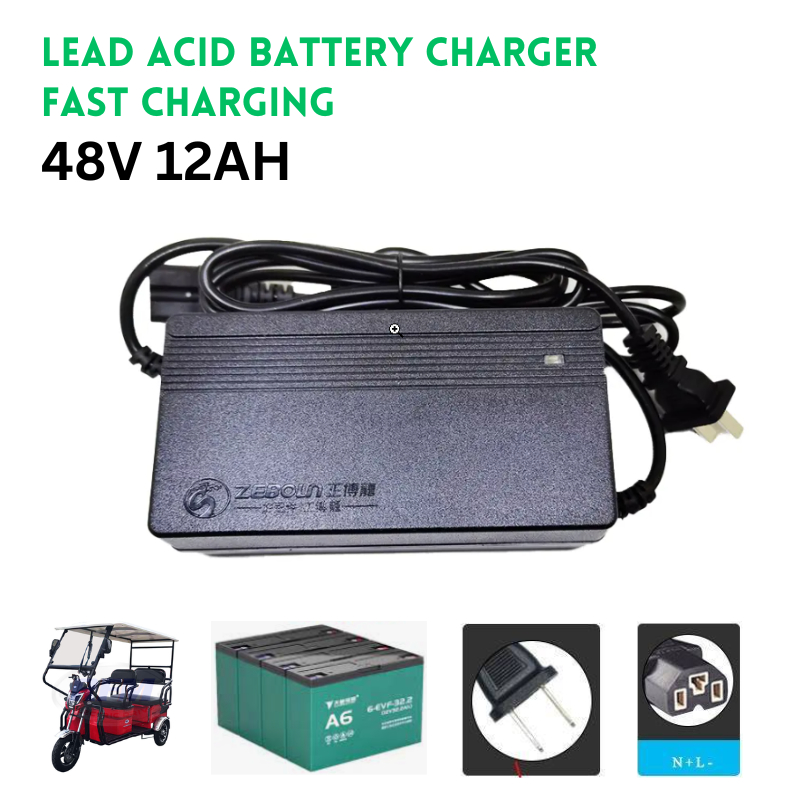 EBIKE LEAD ACID BATTERY CHARGER Fast Charging 48V 12AH 48V 20AH 48V ...