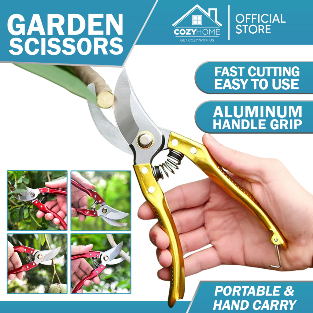 Cozyhome Garden Scissors Trimmer Tools Original Heavy Duty Cutter for ...