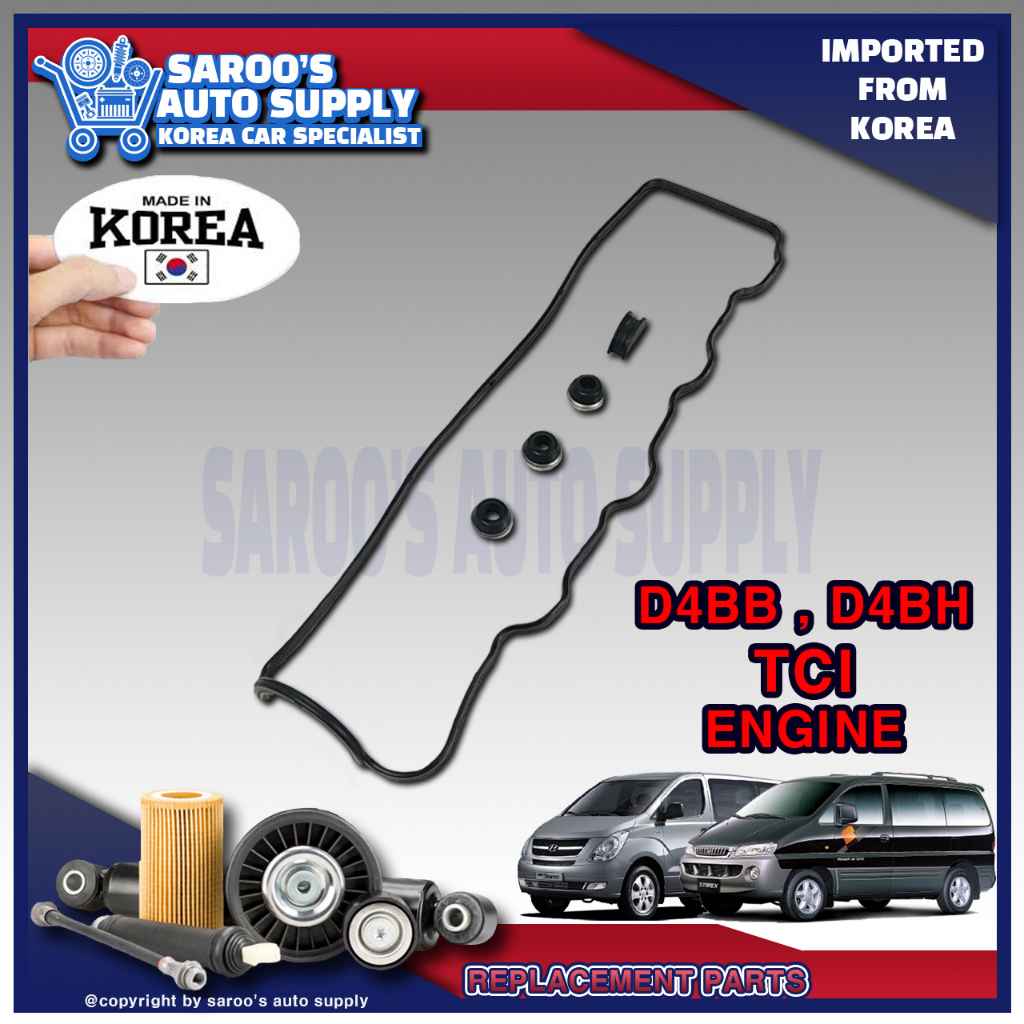 [TCI] Valve Cover Gasket /Rocker Cover Gasket For Starex, Grand Starex ...