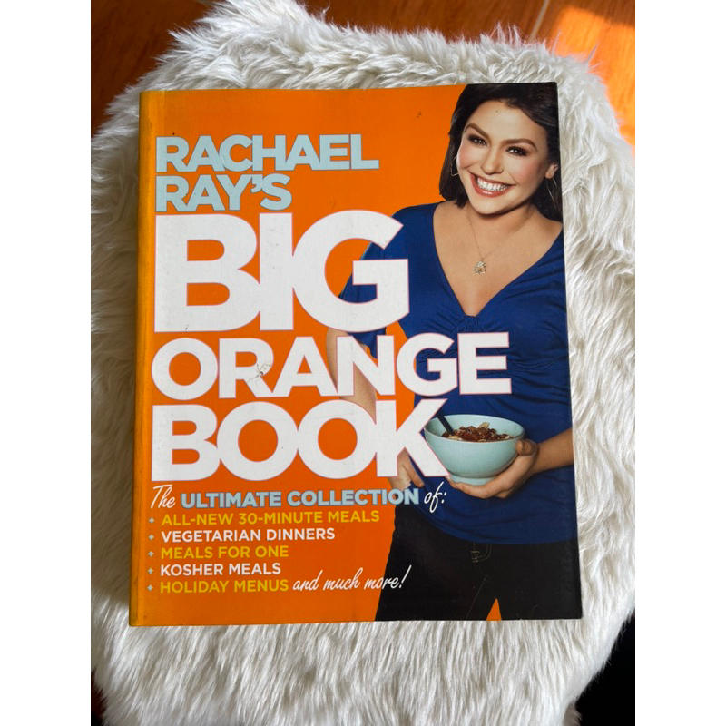 SB BOOK BIG ORANGE BOOK BY RACHEL RAY | Shopee Philippines