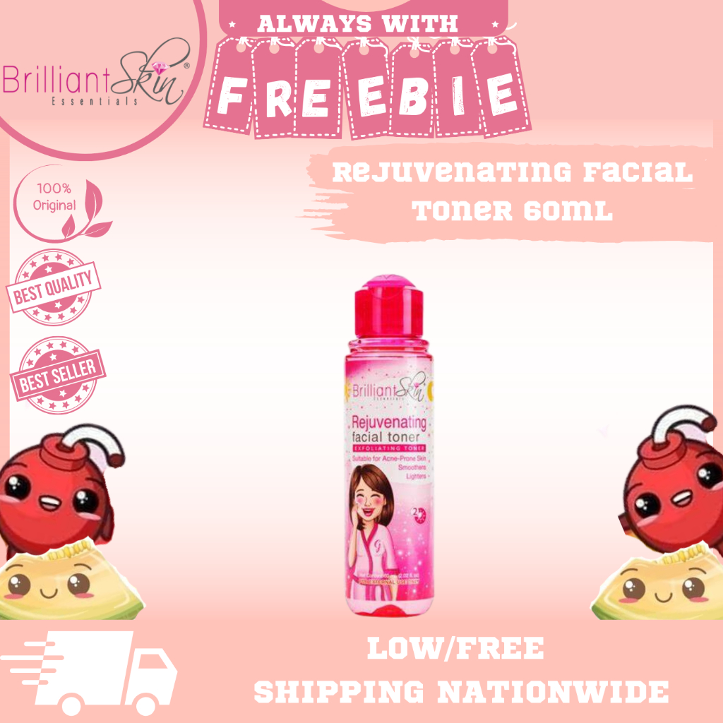 BRILLIANT Rejuvenating Facial Toner 60ml | Shopee Philippines
