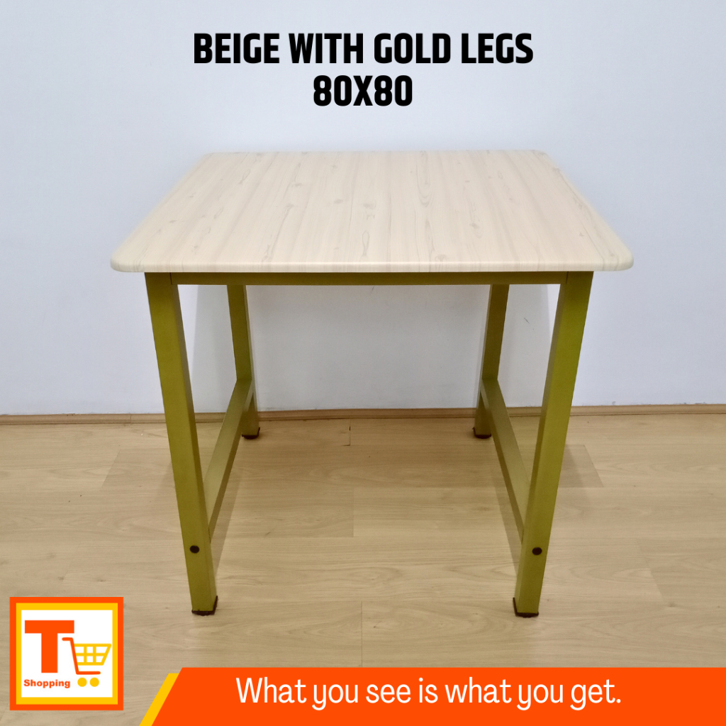 DISASSEMBLE SQUARE DINING TABLE/ OFFICE TABLE/ MULTI-PURPOSE DESK ...