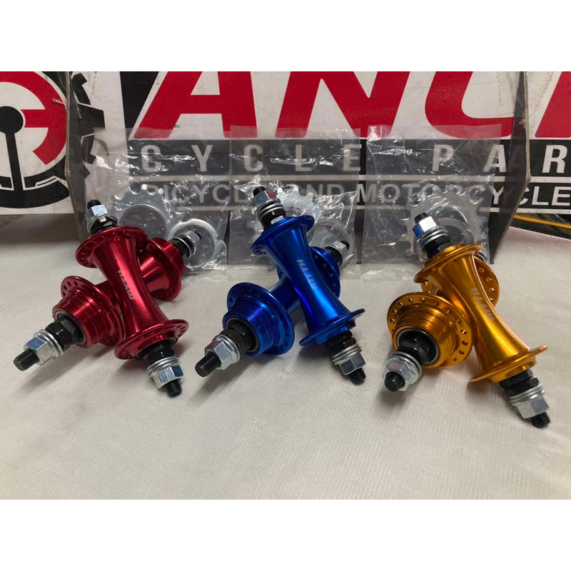 (pair) Hub Fixie myth 36h with sprocket Rekta threaded alloy | Shopee ...