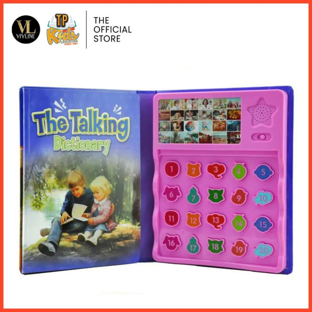 The Talking Dictionary Interactive Sound Book | Shopee Philippines
