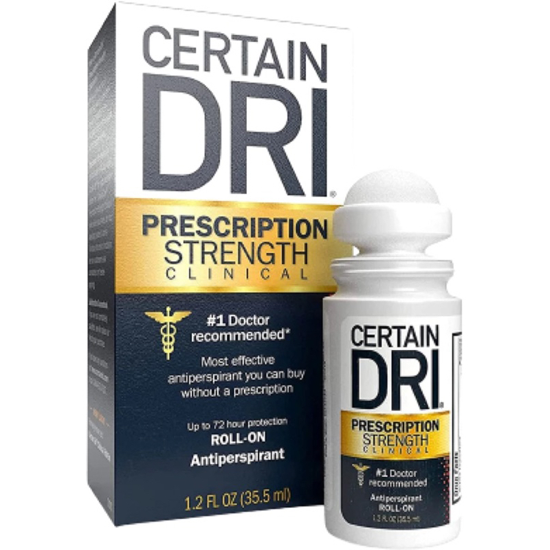 Certain Dri PRESCRIPTION STRENGTH | EXTRA STRENGTH | EVERYDAY STRENGTH ...