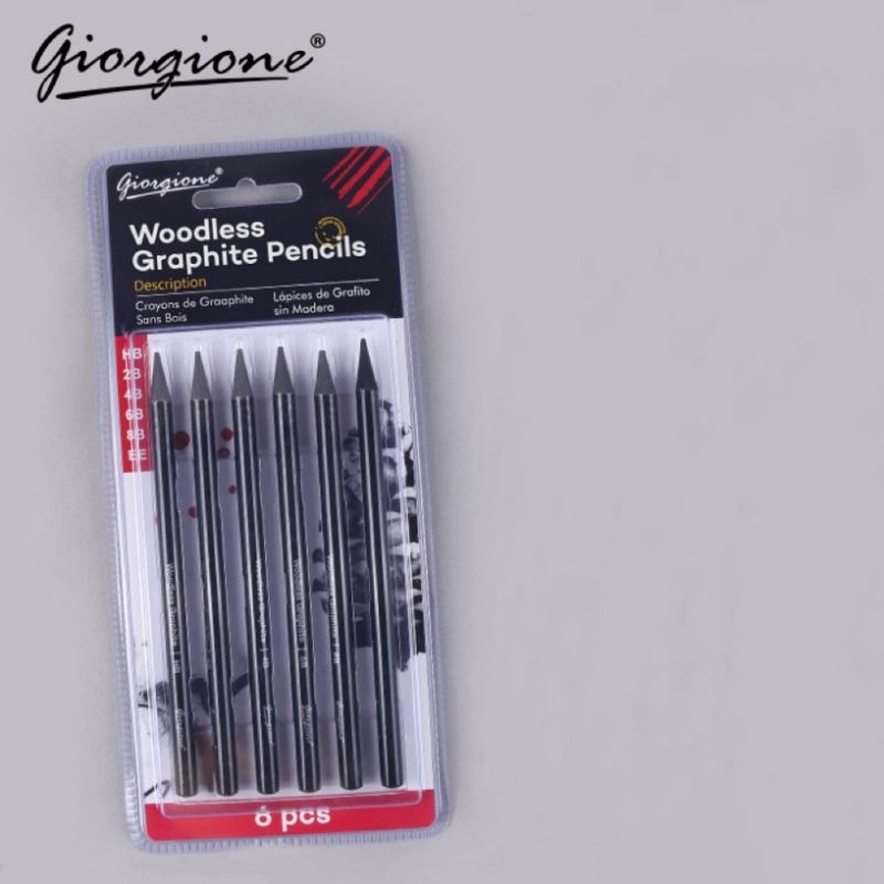 Giorgione Woodless Graphite Set (6pcs/set) | Shopee Philippines