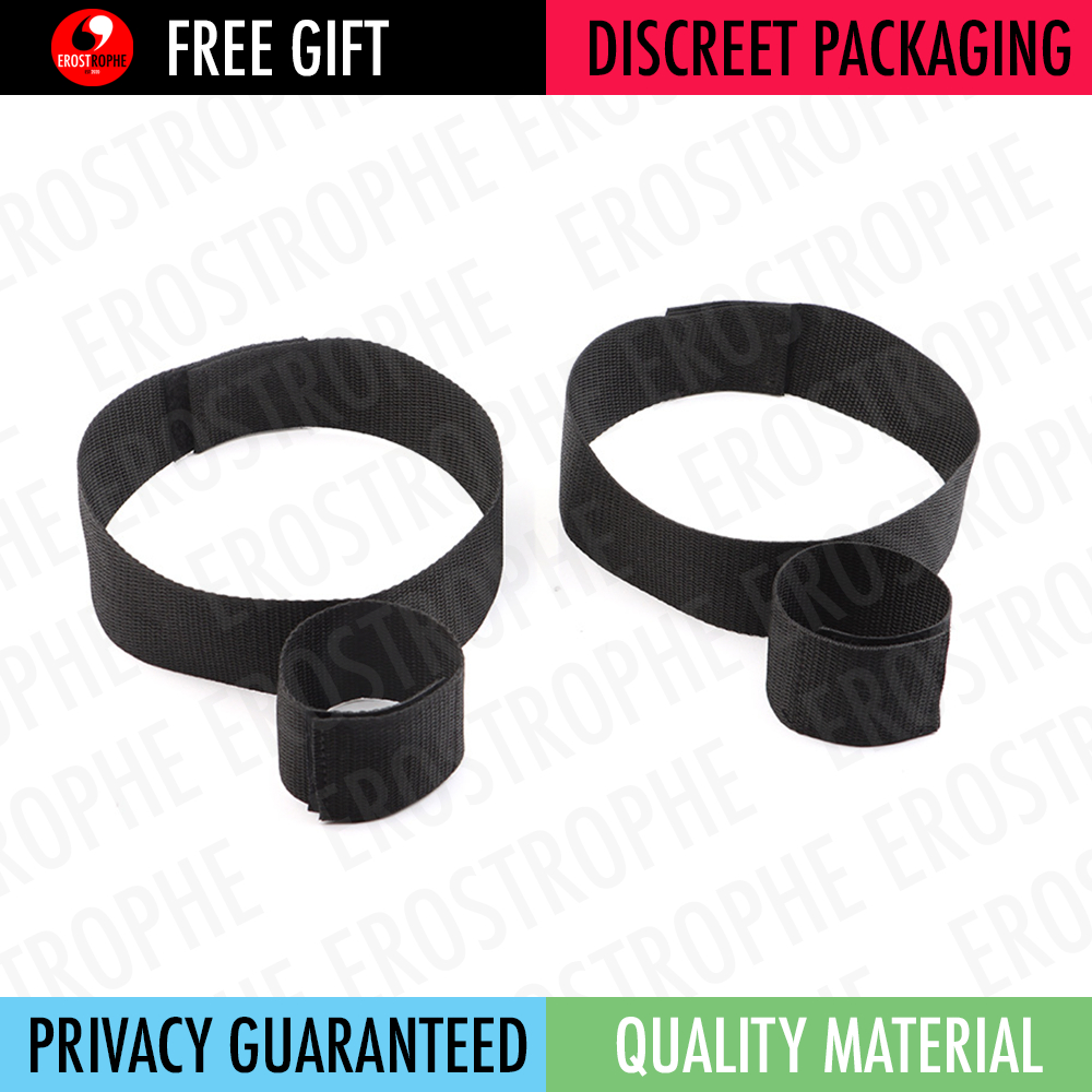 BDSM Nylon Arms Legs Strap Binding Velcro Handcuffs | Shopee Philippines