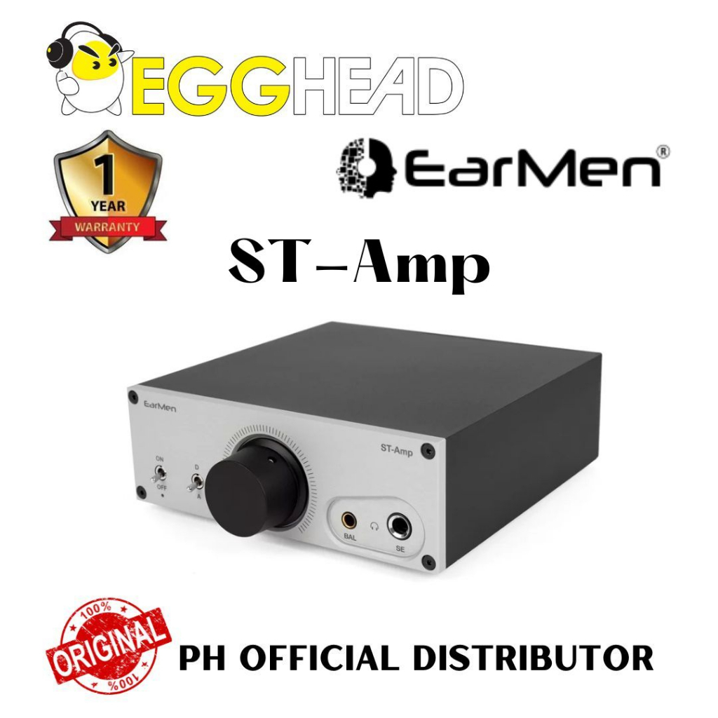 EarMan ST-Amp Desktop Fully Balanced DAC | Headphone Amp | Preamp | Shopee Philippines