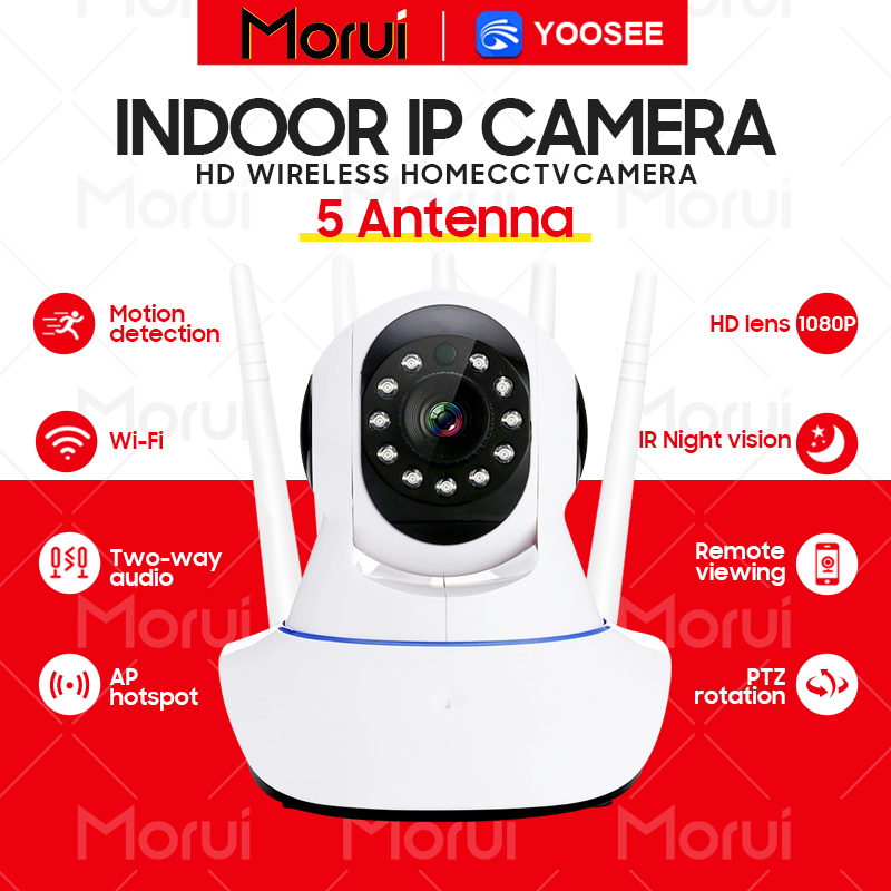 MORUI YOOSEE HD 1080P PTZ Wireless IP Camera Night Vision Two-way Audio ...