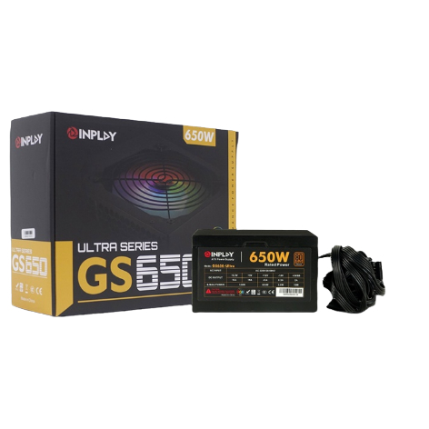 Inplay True Rated 650W/450W/750 80Plus ATX Power Supply For Computer ...