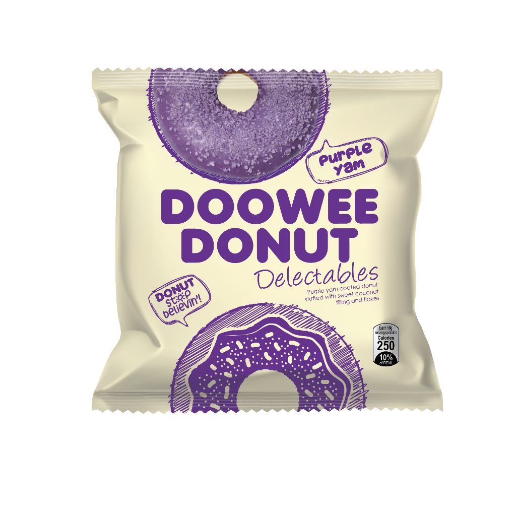 Doowee Delectables Purple Yam 6 Pieces 58g | Shopee Philippines