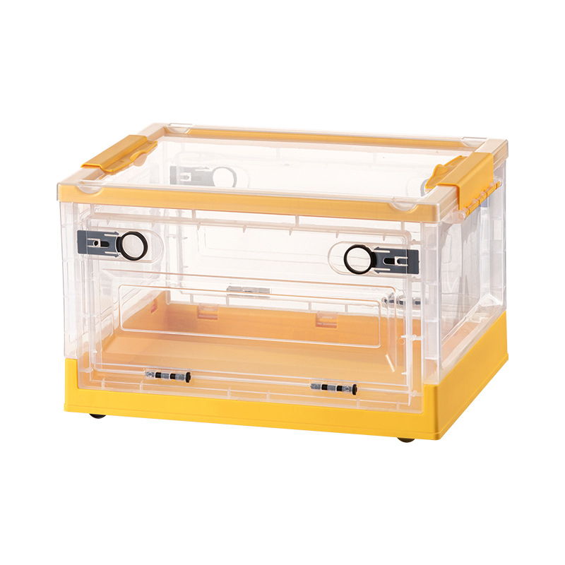 Transparent Foldable Storage Box Oranizer for Clothes Plastic Storage ...
